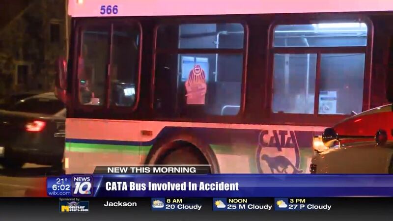 Police Drunk Driver Arrested After Crashing Into Cata Bus